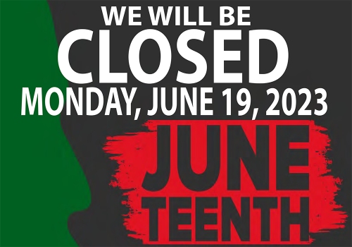 Closed for Juneteenth Freedom Day on Monday, June 19, 2023 | CareSouth ...