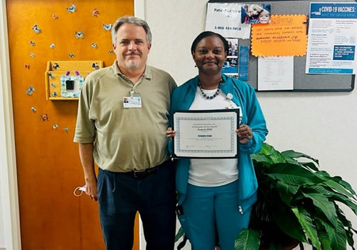 July 2022 Employee of the Month | CareSouth Carolina