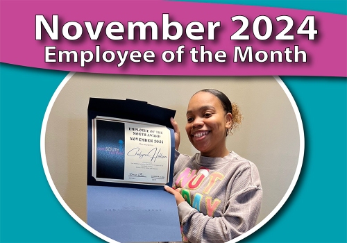 November 2024 Employee of the Month - Chakyra Hillian | CareSouth Carolina